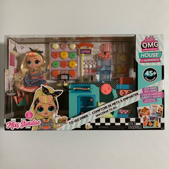 MGA Entertainment | Toys | Lol Surprise Omg Togo Diner Playset Miss ...